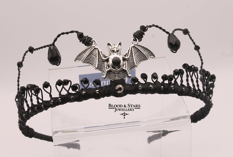 Gothic Vampire Princess Bat Tiara | Etsy UK