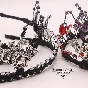Gothic Vampire Princess Bat Tiara - Etsy