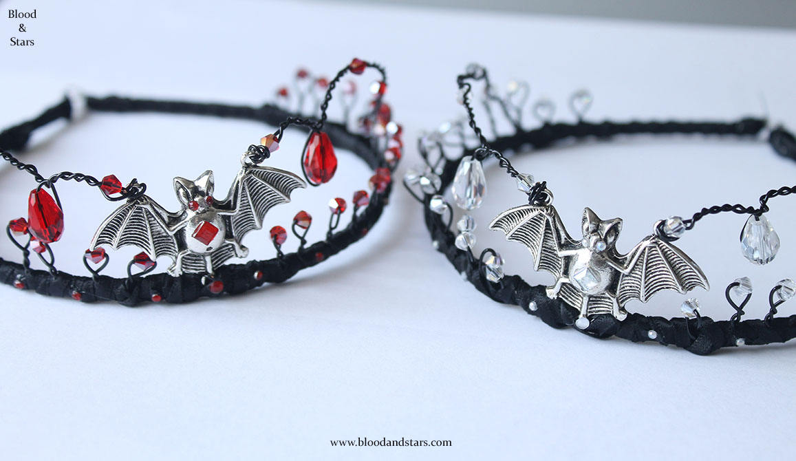 Gothic Vampire Princess Bat Tiara | Etsy