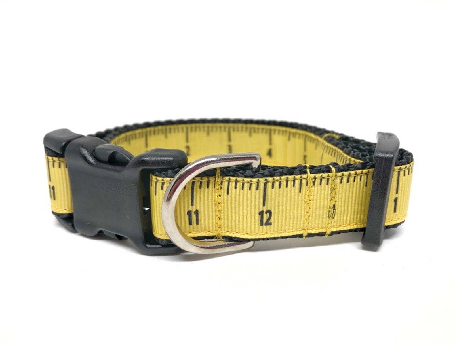 Measuring Tape Ruler Dog Collar Adjustable 3/4 Wide - Etsy