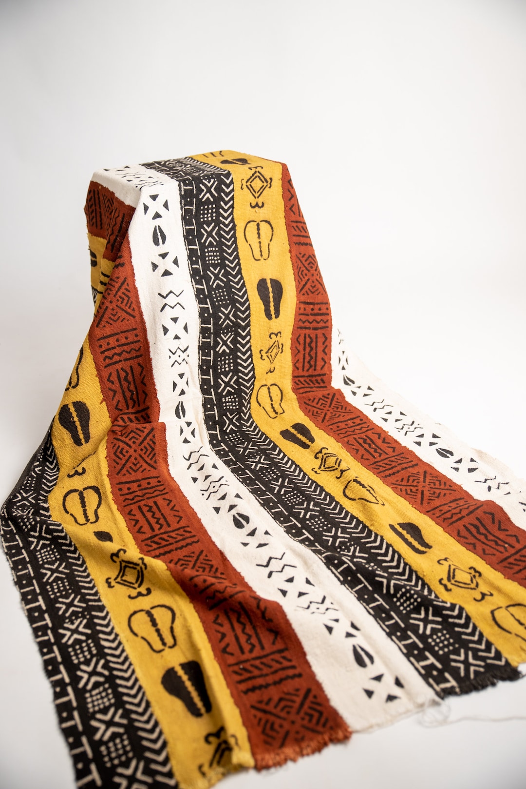 Raw Cut AUTHENTIC African Mud-cloth Fabric - Etsy