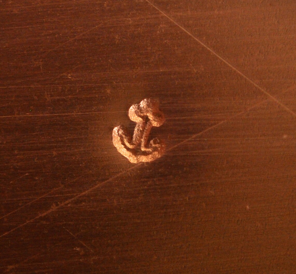 Anchor Steel Stamp 1/16 1.5mm Hardend Steel Hand - Etsy