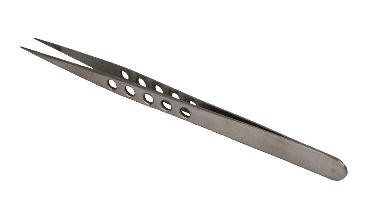 Diamond Tweezers With Hole Grip Gemstone Fine Tip Stainless - Etsy
