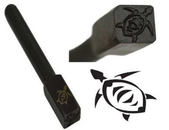 3/8 10mm Turtle Outline Metal Punch Steel Stamp Gold | Etsy