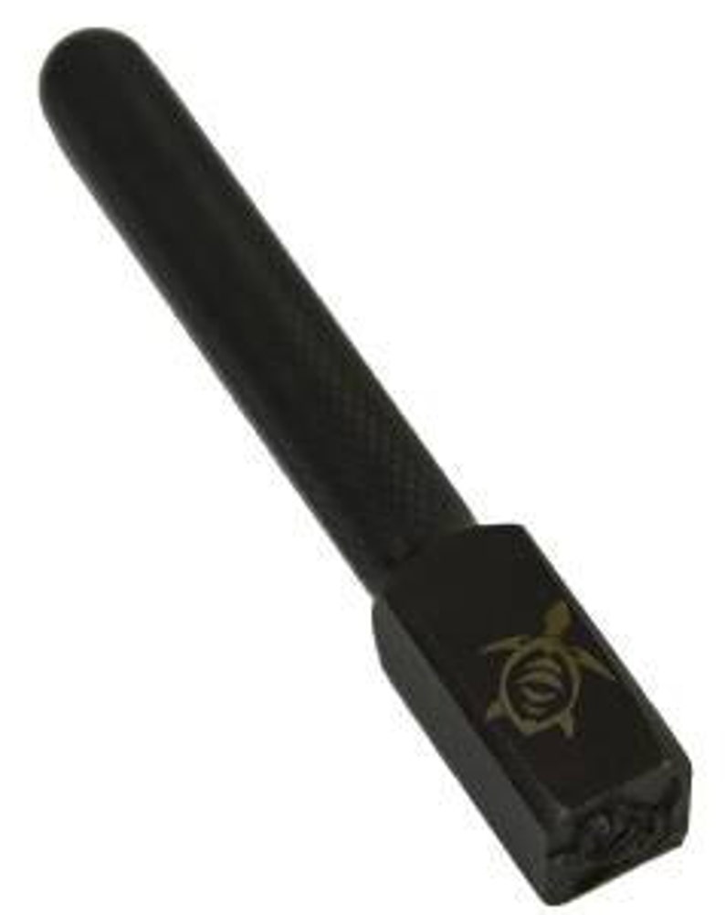 3/8" 10mm Turtle Outline Metal Punch Steel Stamp Gold Silver Copper ...