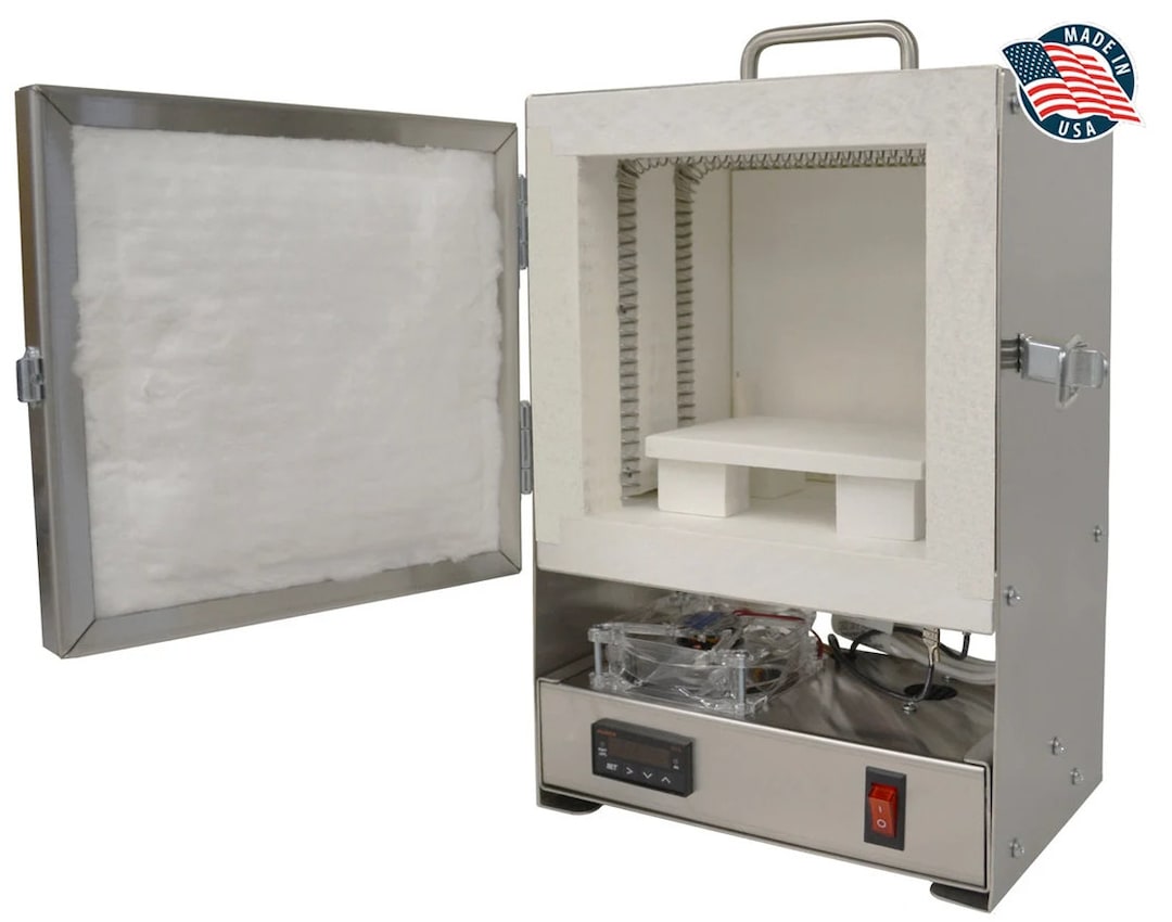 Melting Furnace Rapidfire Tabletop Kiln Melter Jewelry Gold Silver PMC ...