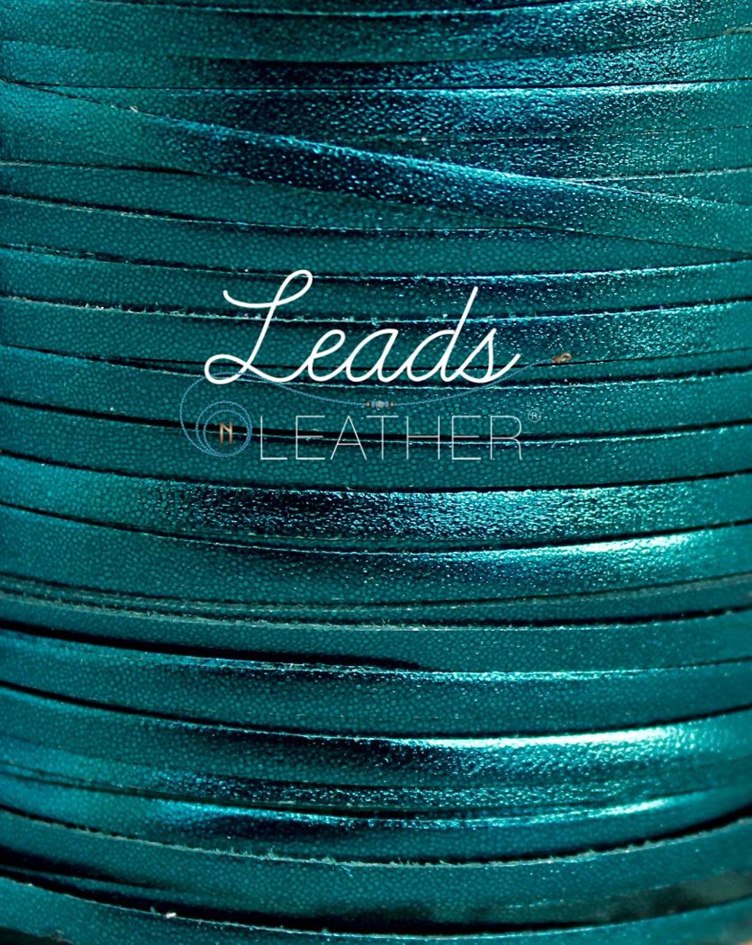 Kangaroo Leather Birdsall Metallic Midnight Green , Buckstitch Lacing ...