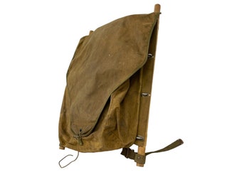 Vintage Wood Backpack Frame, Wooden Packboard, Trappers Backpack Frame ...