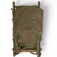 Vintage Mountain Man Pack Board by Trager, Aluminum Backpack Frame ...