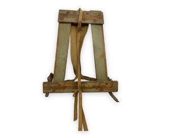 Vintage Wood Backpack Frame, Wooden Packboard, Trappers Backpack Frame ...