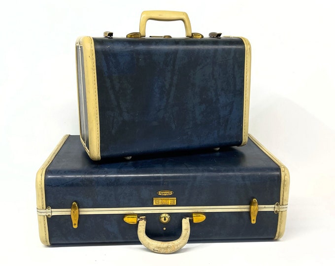 Vintage Samsonite Luggage Set, Vintage Samsonite Suitcase, Samsonite ...