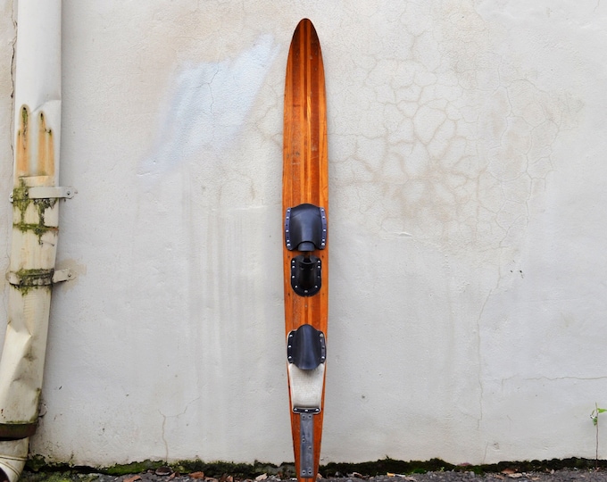 Vintage Water Ski, Slalom Wooden Water Ski, Voit Wood Water Ski, Voit ...