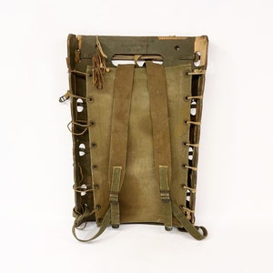 Vintage US Military Backpack Frame Wood Backpack Frame Cabin - Etsy