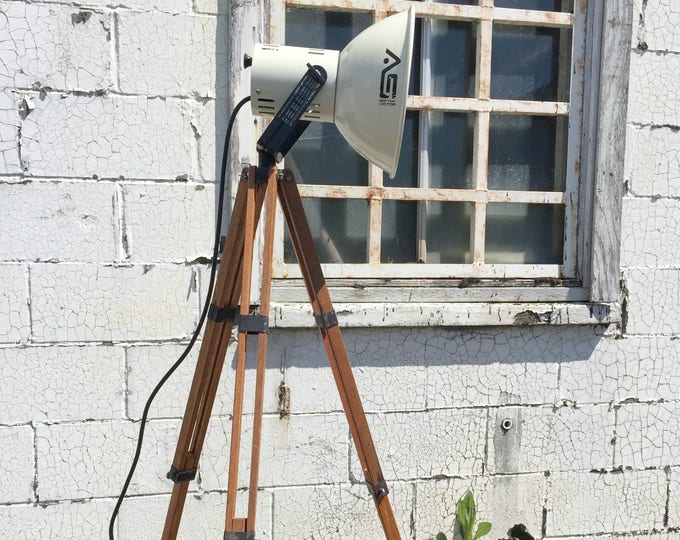 Tripod Lamp, Smith Victor Lamp, Photography Lighting, Industrial Tripod ...