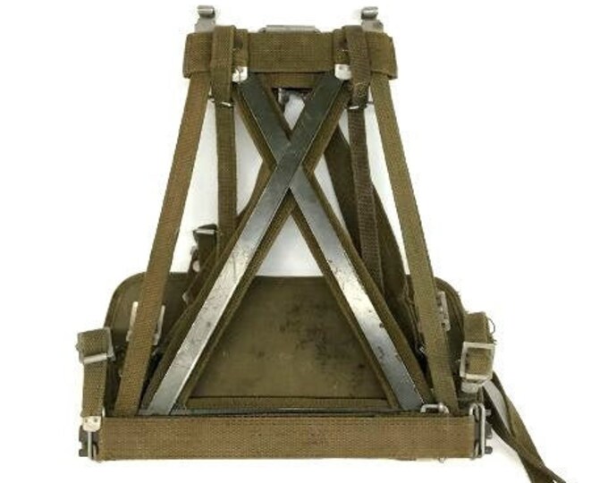 Vintage Military Backpack Frame, German Army, War Memorabilia, Vintage ...