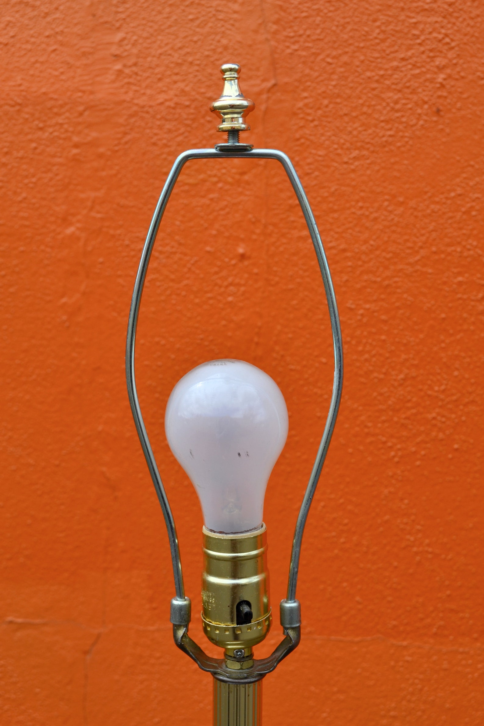 Vintage 1970s Floor Lamp Mid Century Floor Lamp Brass and | Etsy