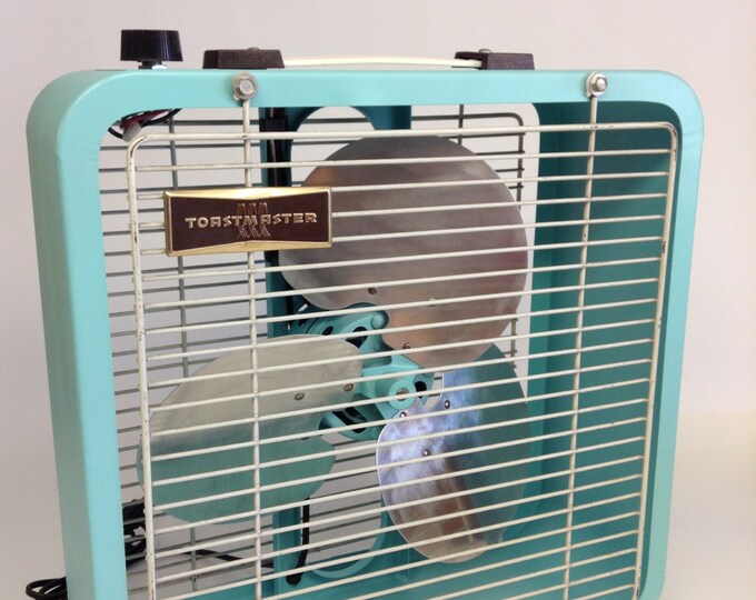 Vintage Retro Toastmaster Box Fan Mid Century Modern Mod 1960's ...
