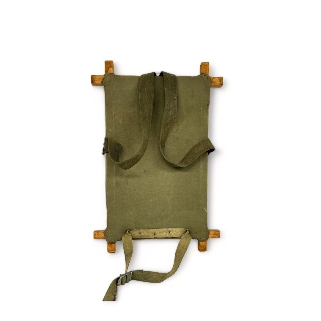 Vintage Handmade Wooden Military Packboard, Trappers Backpack, Wood ...