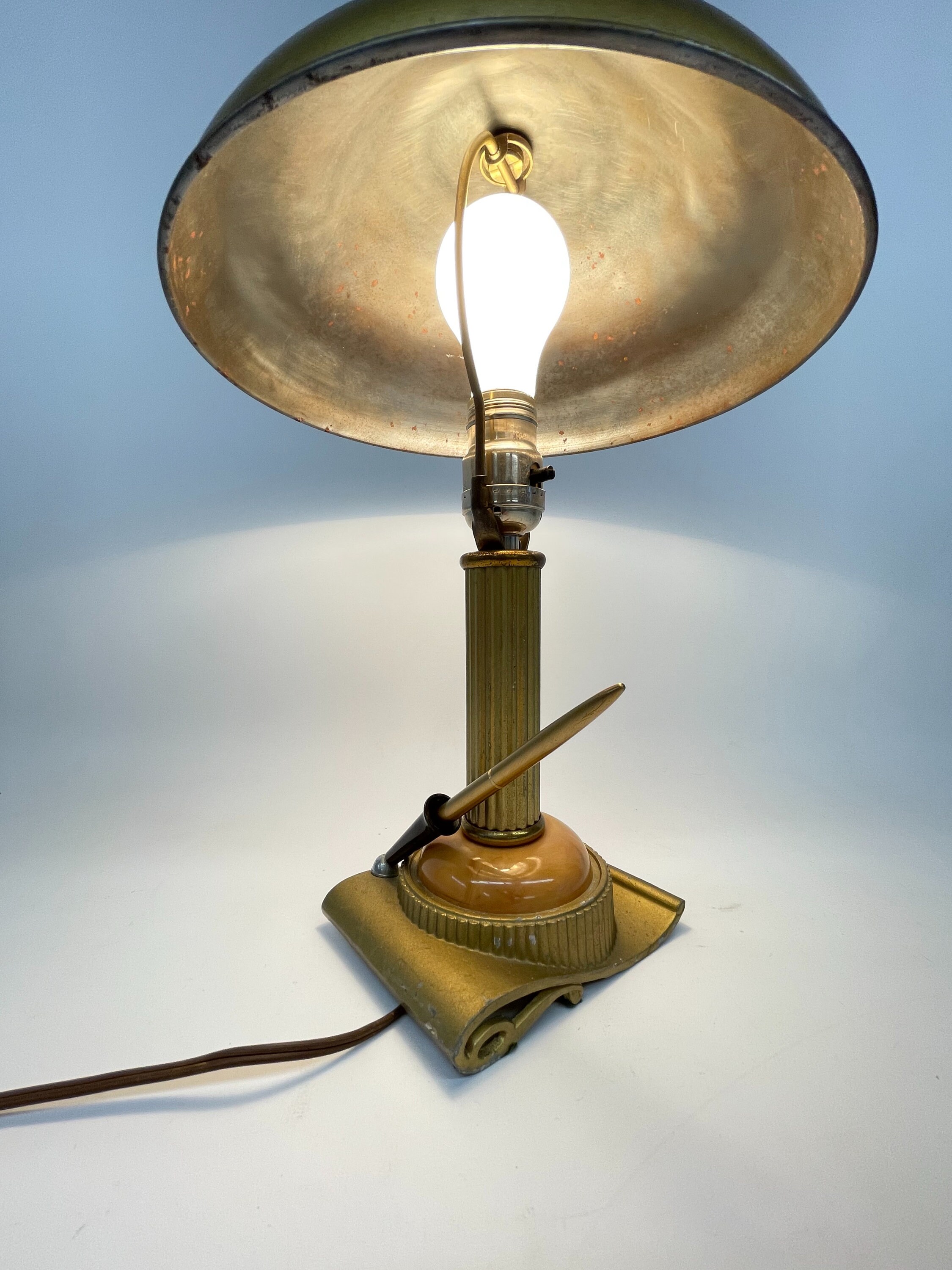 Vintage Space Age Lamp Atomic Age Lamp Saucer Desk Lamp Mid | Etsy