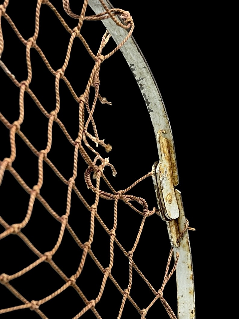 Vintage Fishing Net Fishing Hand Net Metal Fishing Net Pole - Etsy
