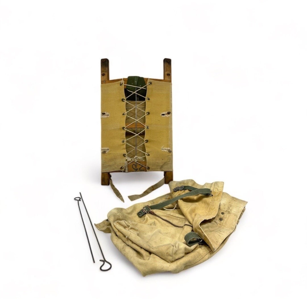 Vintage Trapper Nelsons Wooden Backpack Packboard, Wood Backpack Frame ...