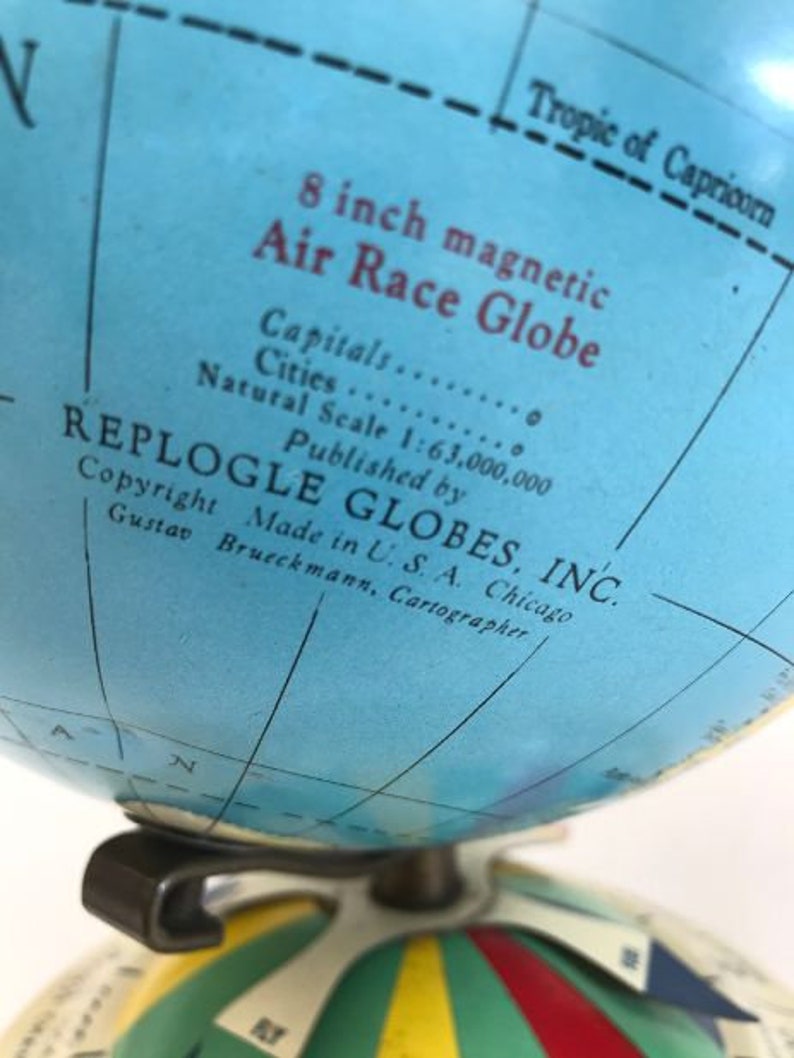 Replogle Globe 8 Inch Globe Magnetic Globe World Globe | Etsy