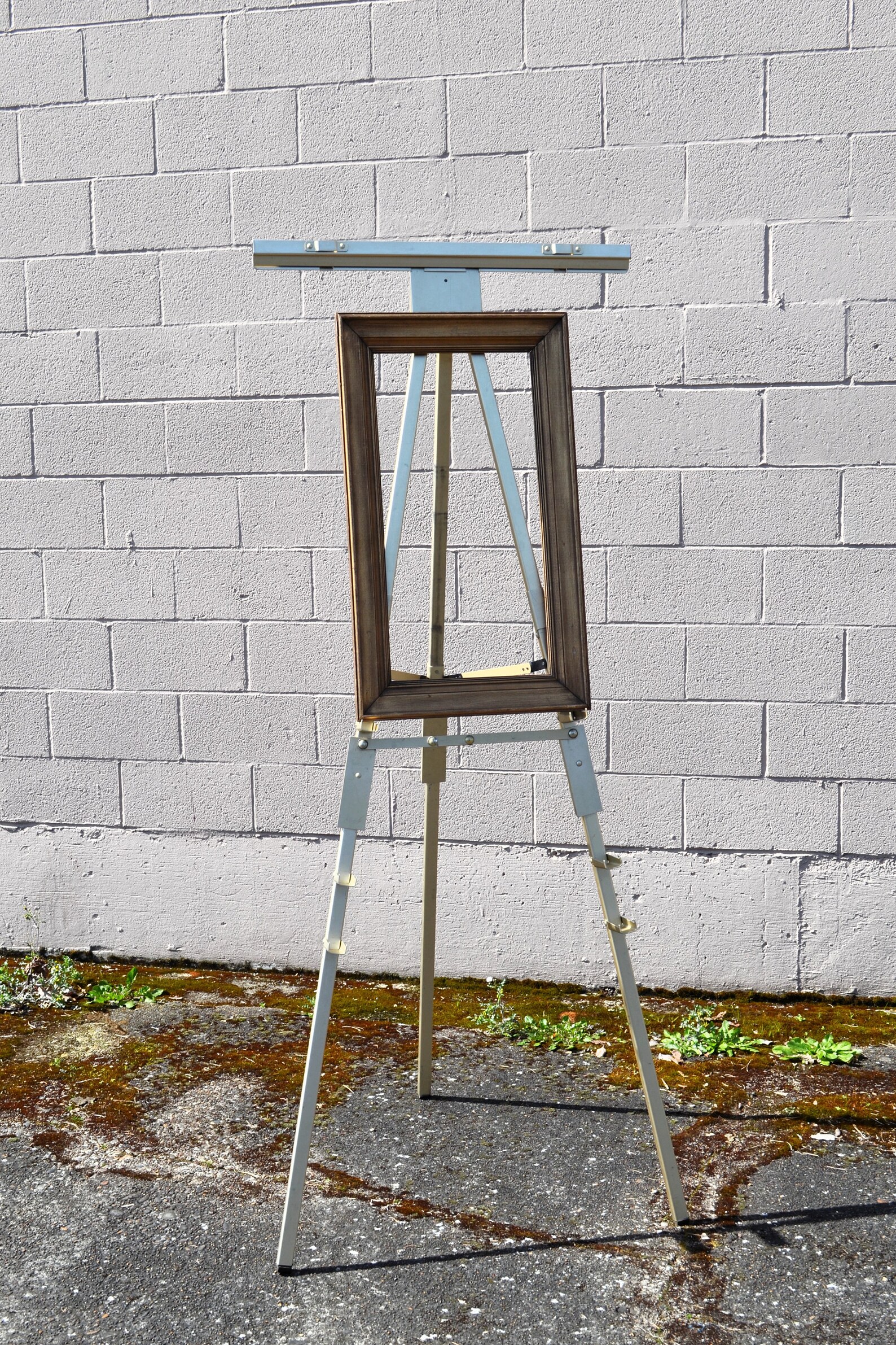 Vintage Floor Easel Vintage Metal Easel Oravisual Dual - Etsy