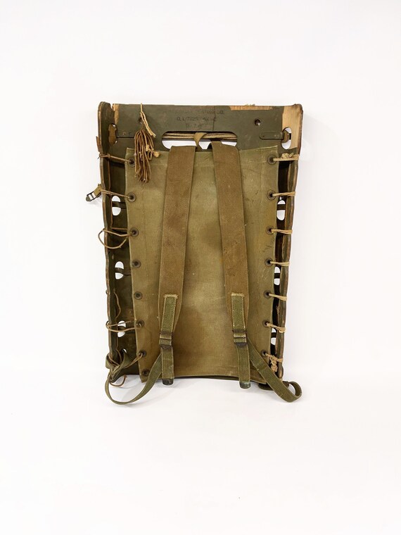 Vintage US Military Backpack Frame Wood Backpack Frame Cabin - Etsy