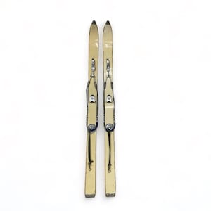 Vintage Hawk Jr. Wooden Skis – Cabin Ski Lodge Decor, Winter Wonderland ...