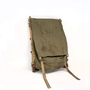 Vintage Wooden Backpack Frame Forest Service Backpack US - Etsy
