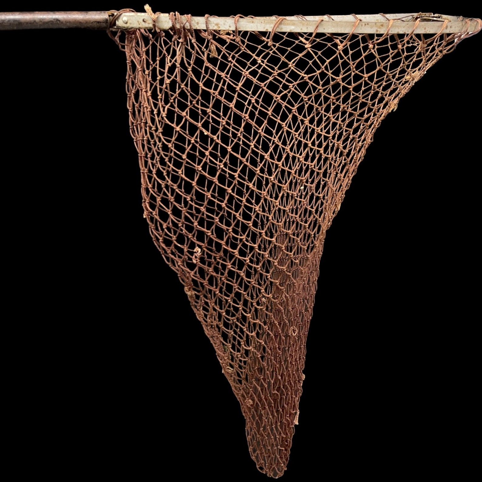 Vintage Fishing Net Fishing Hand Net Metal Fishing Net Pole - Etsy