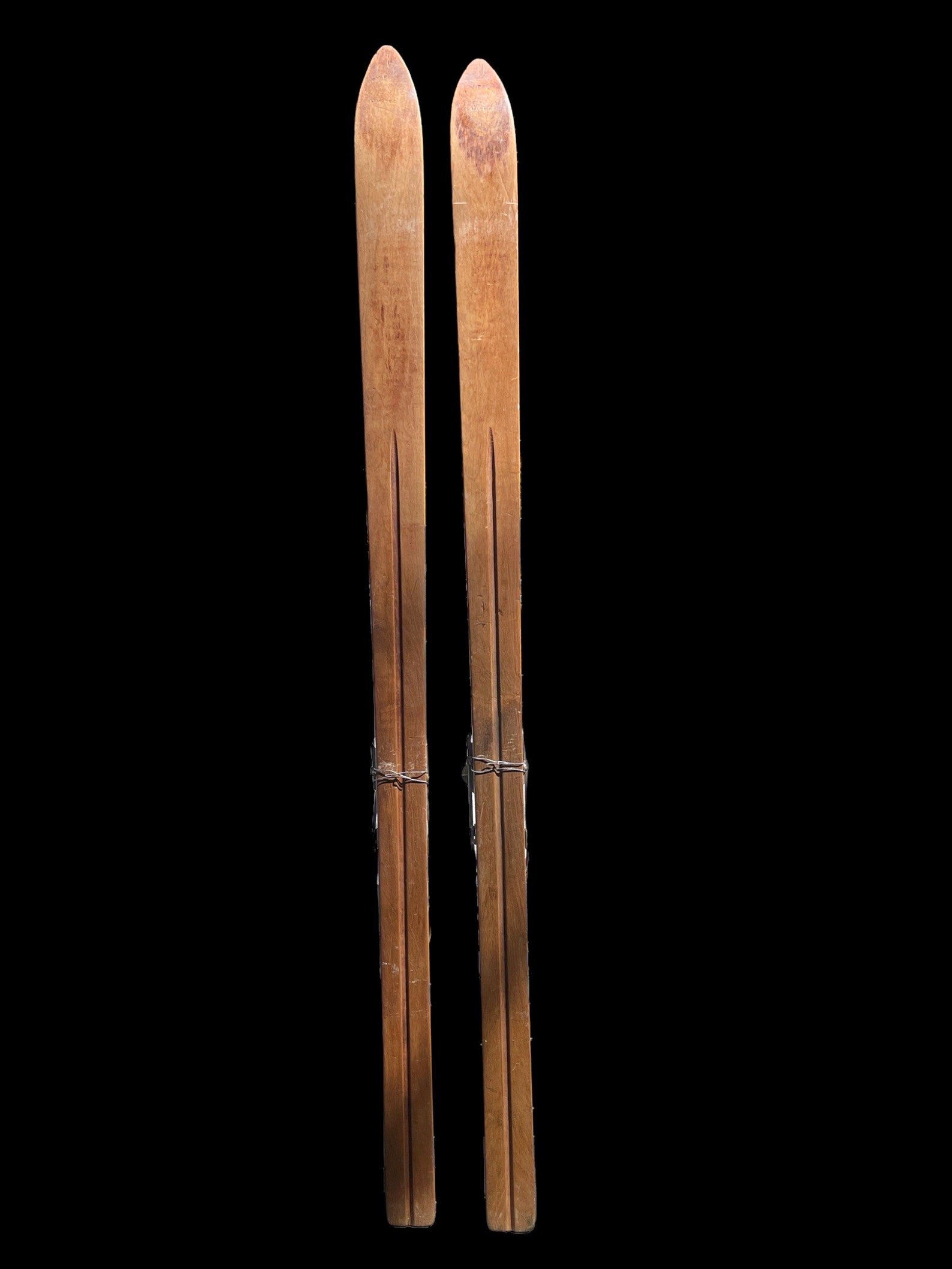 Vintage Snow Skis Pair Wooden Snow Skis Vintage Snow Skis - Etsy