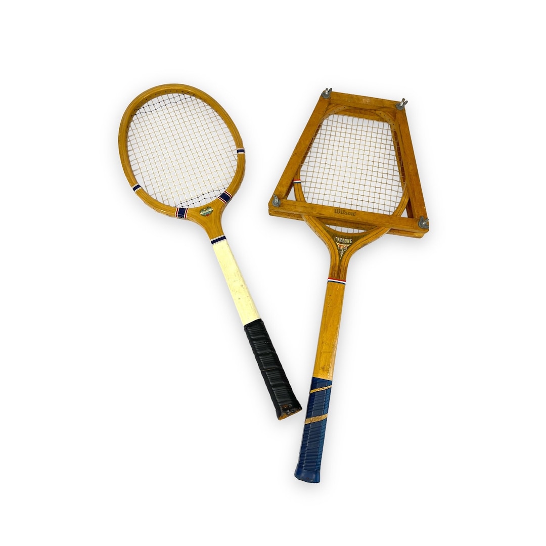 Vintage Tennis Racket Pair, Cortland Tennis Racket, Wooden Tennis ...