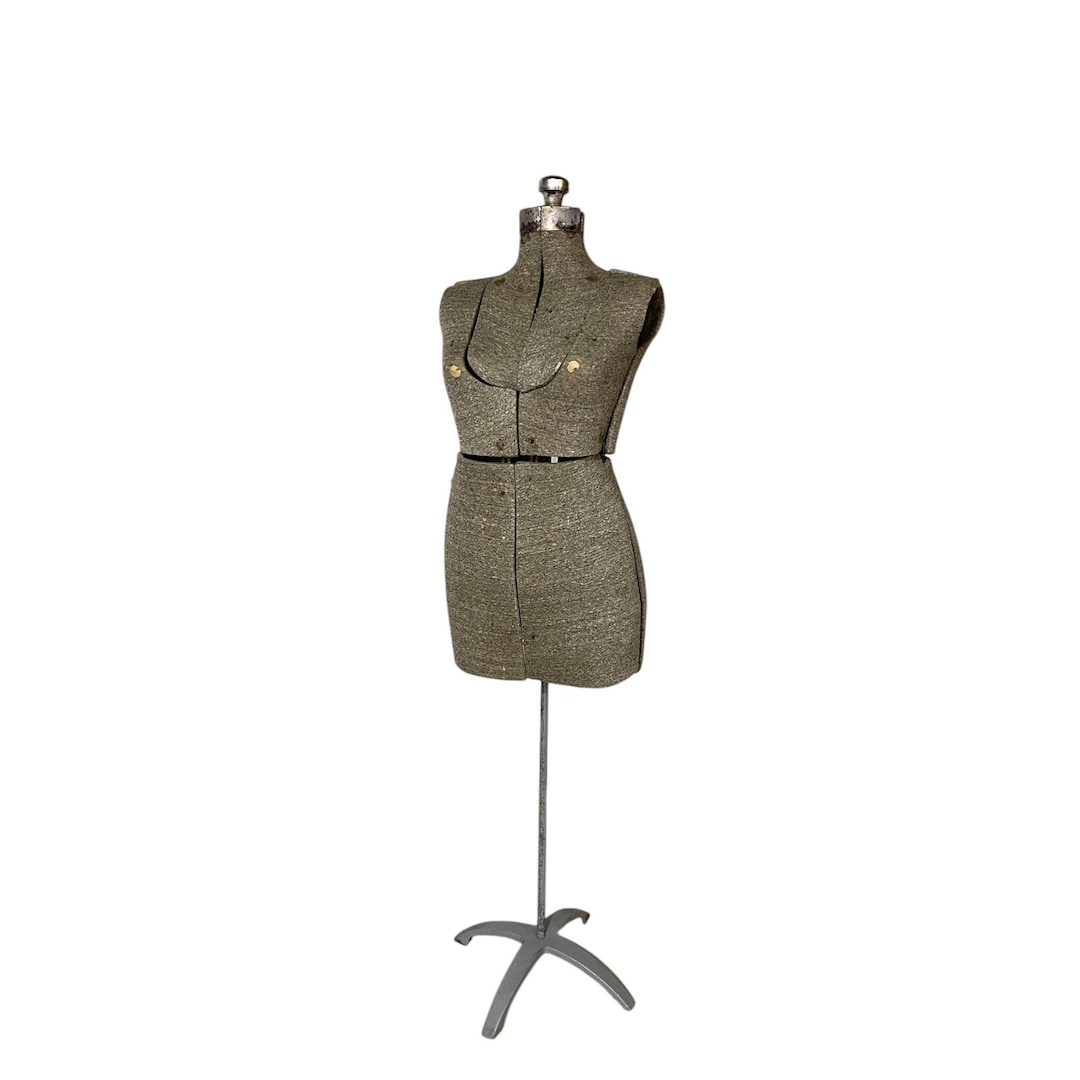 Vintage Acme Adjustable Dress Form on Metal Stand - Tailors Mannequin ...
