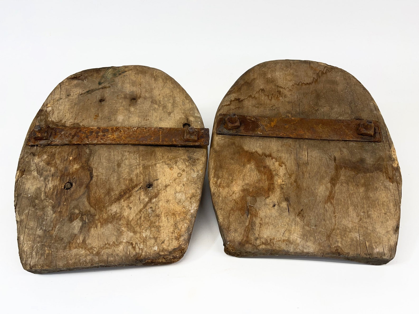 Vintage Wood Horse Shoe Bogs Pair Antique Wooden Horse Bogs - Etsy