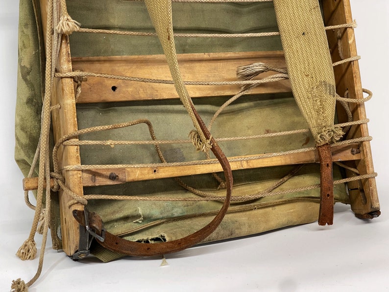 Vintage Wood Backpack Frame, Wooden Packboard, Trappers Backpack Frame ...