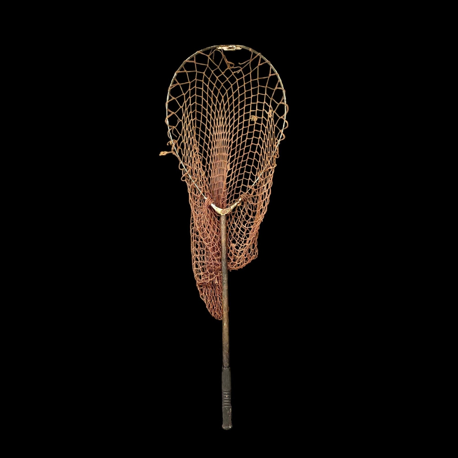 Vintage Fishing Net Fishing Hand Net Metal Fishing Net Pole - Etsy