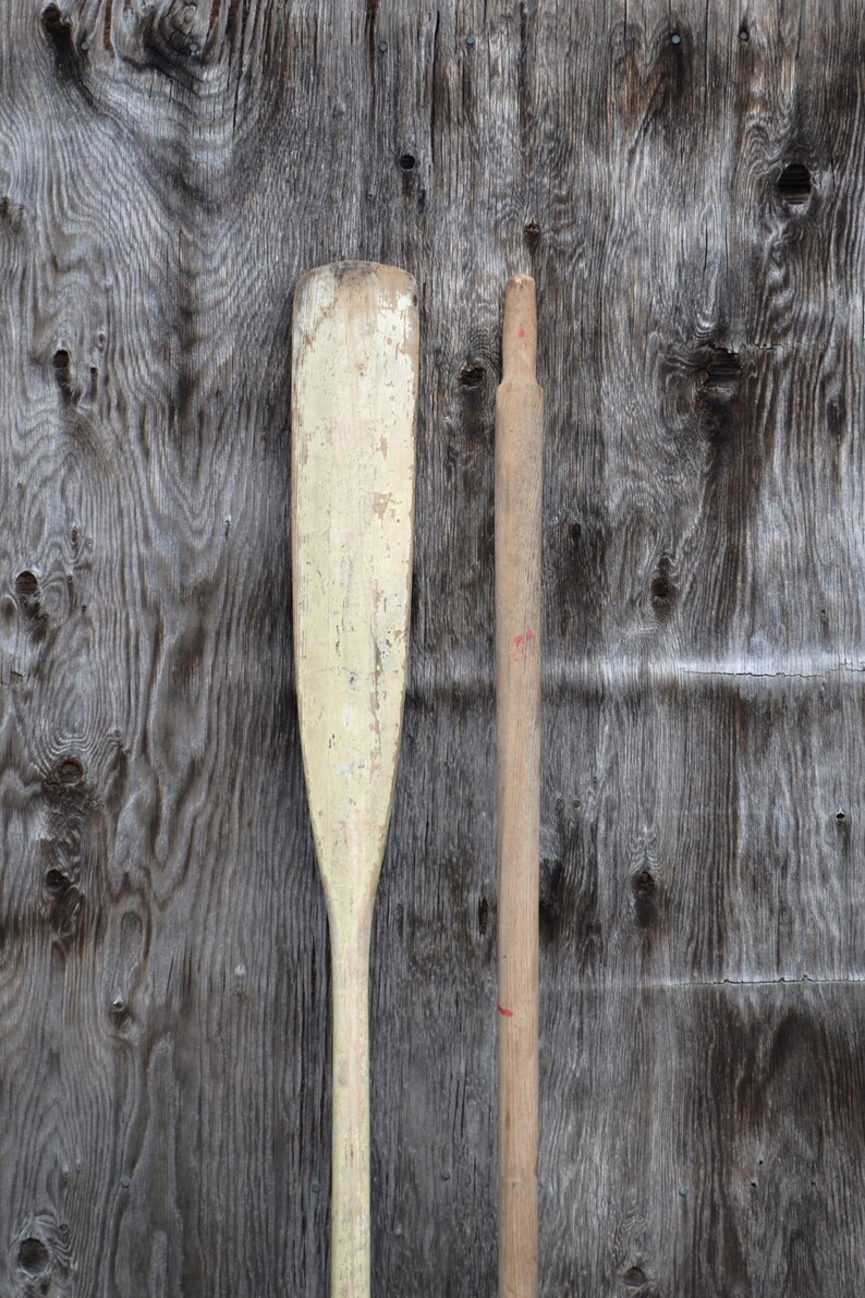Vintage Boat Oars Pair Wooden Oars Boat Oars Weathered Boat - Etsy