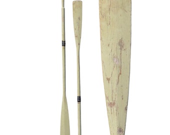 Vintage Wooden Oars Pair - Etsy