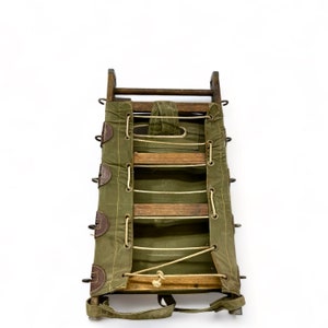 Vintage US Forest Service Wood Packboard, Wooden Backpack Frame, USFS ...