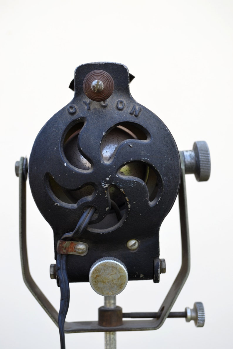 Vintage Theater Stage Spotlight by Cycon - Industrial Tripod Lighting ...