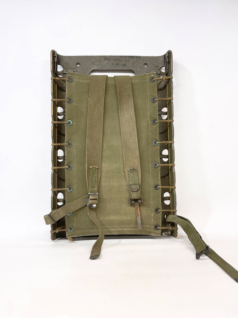 Vintage US Military Backpack Frame Wood Backpack Frame Cabin - Etsy