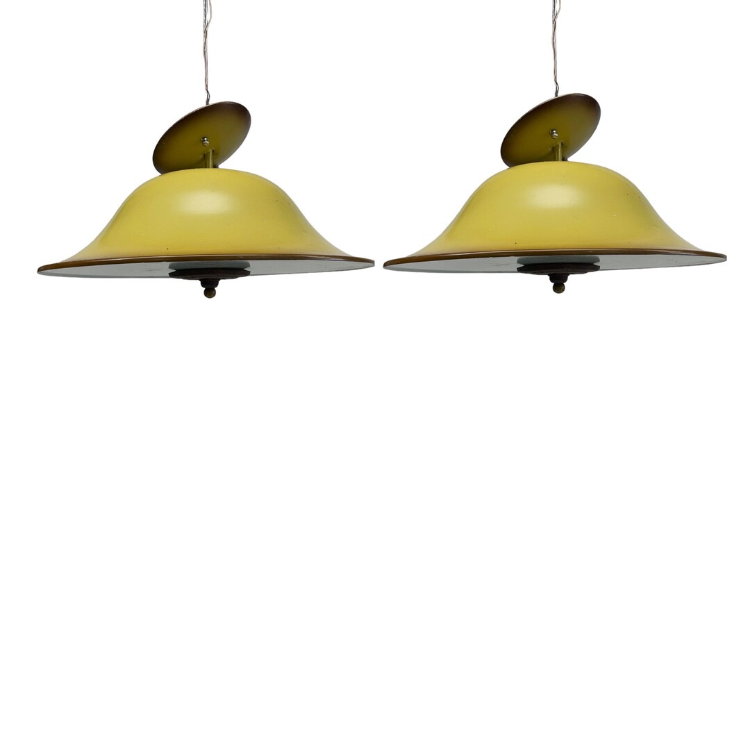 Vintage Retro Kitchen Pendant Lights Semi Flush Mount, Retro Lighting ...