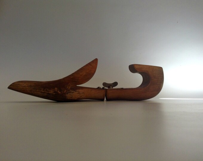 Vintage Wooden Shoe Tree D. Mackay & Co. New York Adjustable Expandable ...