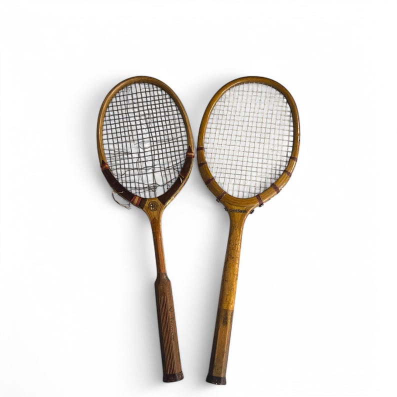 Antique Wooden Tennis Rackets Pair – 1920s Sports Decor - Etsy New Zealand