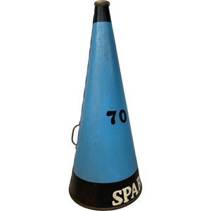 Vintage XL Cheerleader Megaphone, Pep Rally Supplies, Cheer Squad ...