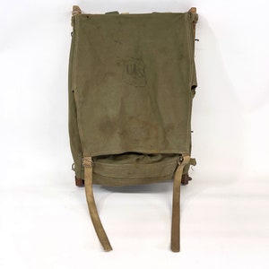 Vintage Wooden Backpack Frame Forest Service Backpack US - Etsy
