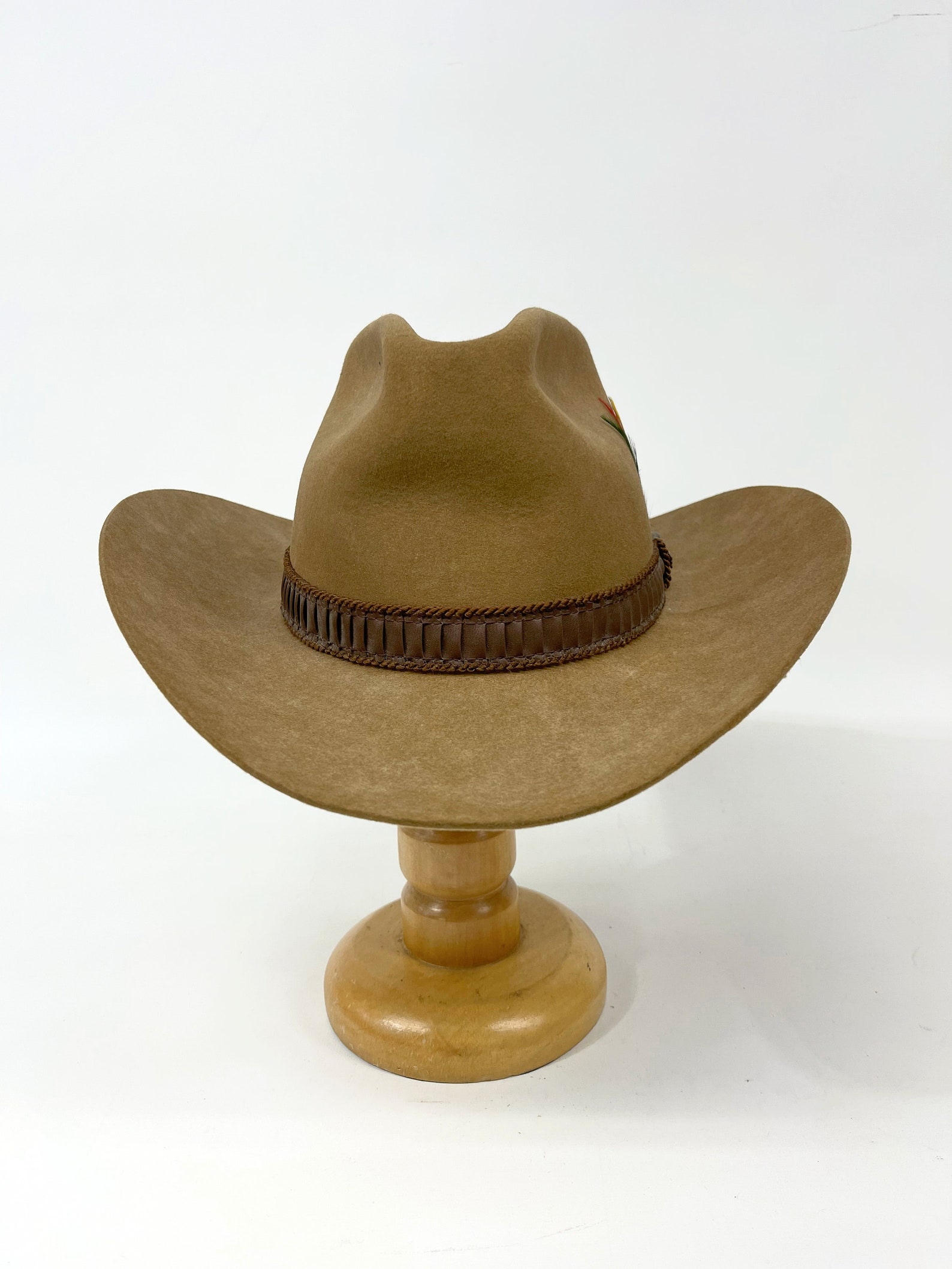 Vintage Stetson Cowboy Hat John B Stetson 4X Beaver Cowboy - Etsy