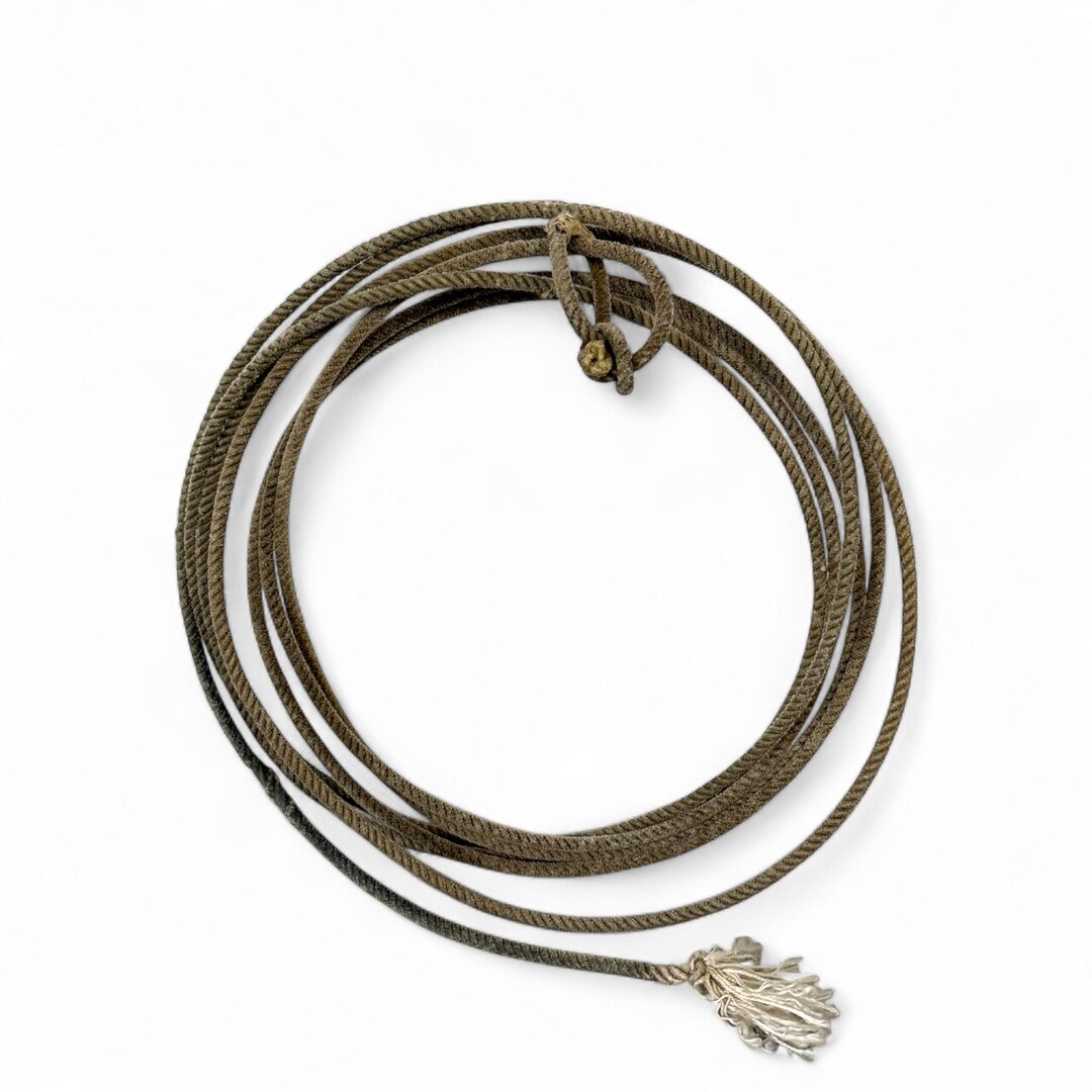 Vintage Western Rope Lariat – Cowboy Cabin Wall Decor - Etsy