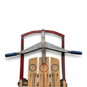 Vintage Wooden Sled - Gladding Champion Fastback With Metal Handles ...